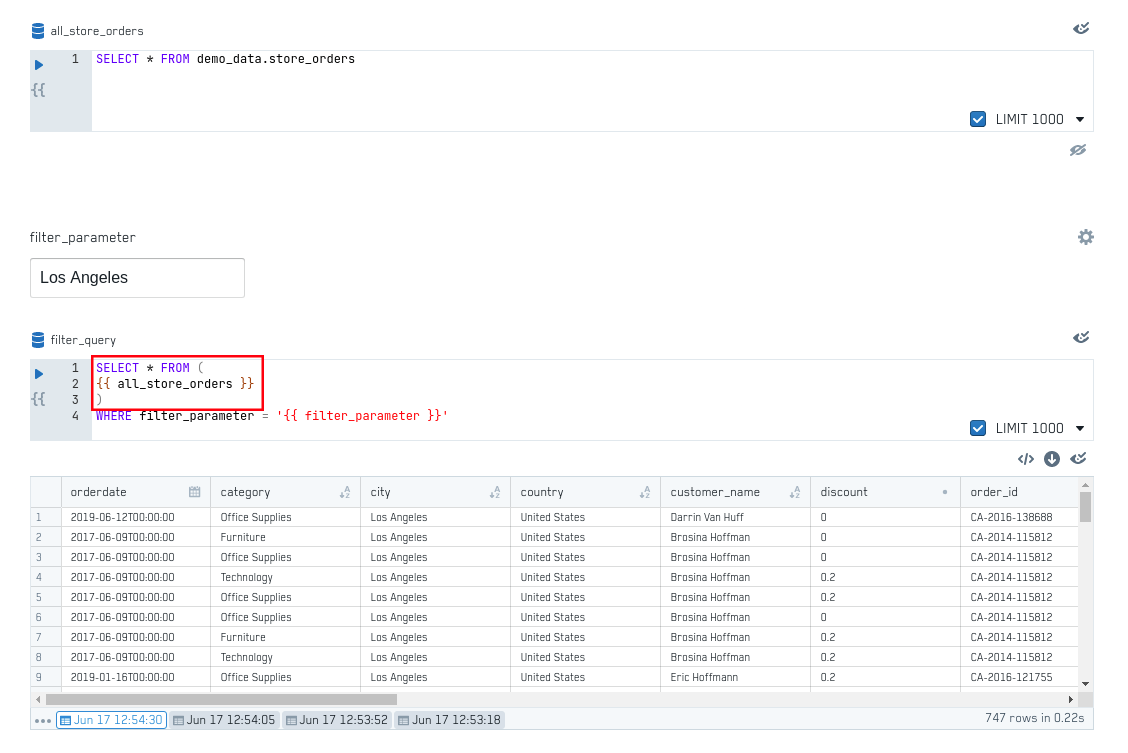 Using Jinja & Parameters | PushMetrics