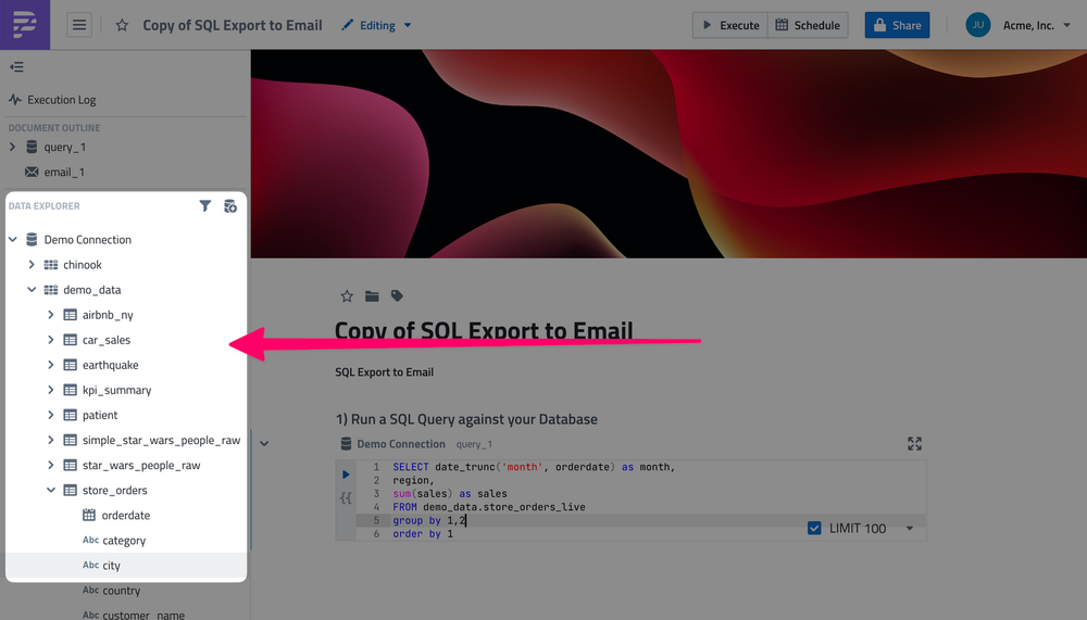 SQL Queries | PushMetrics